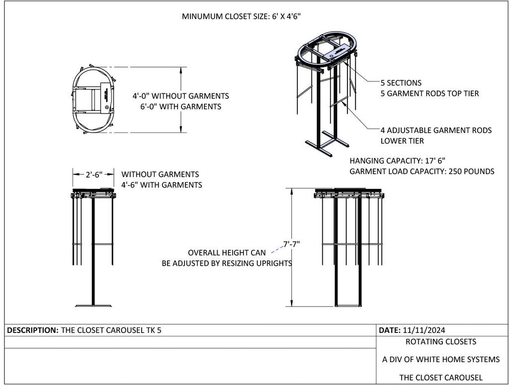 TK 5 | The Closet Carousel – Rotating Closets