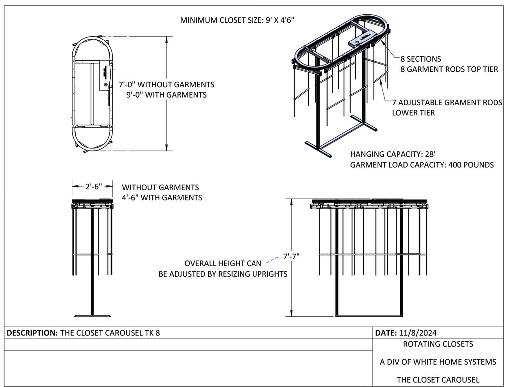TK 8 | The Closet Carousel – Rotating Closets